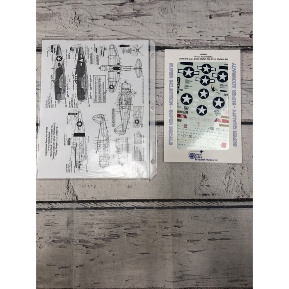 SuperScale | Toys | Decal Superscale 48666 P47d 348th Fg Co34st Fs348th ...